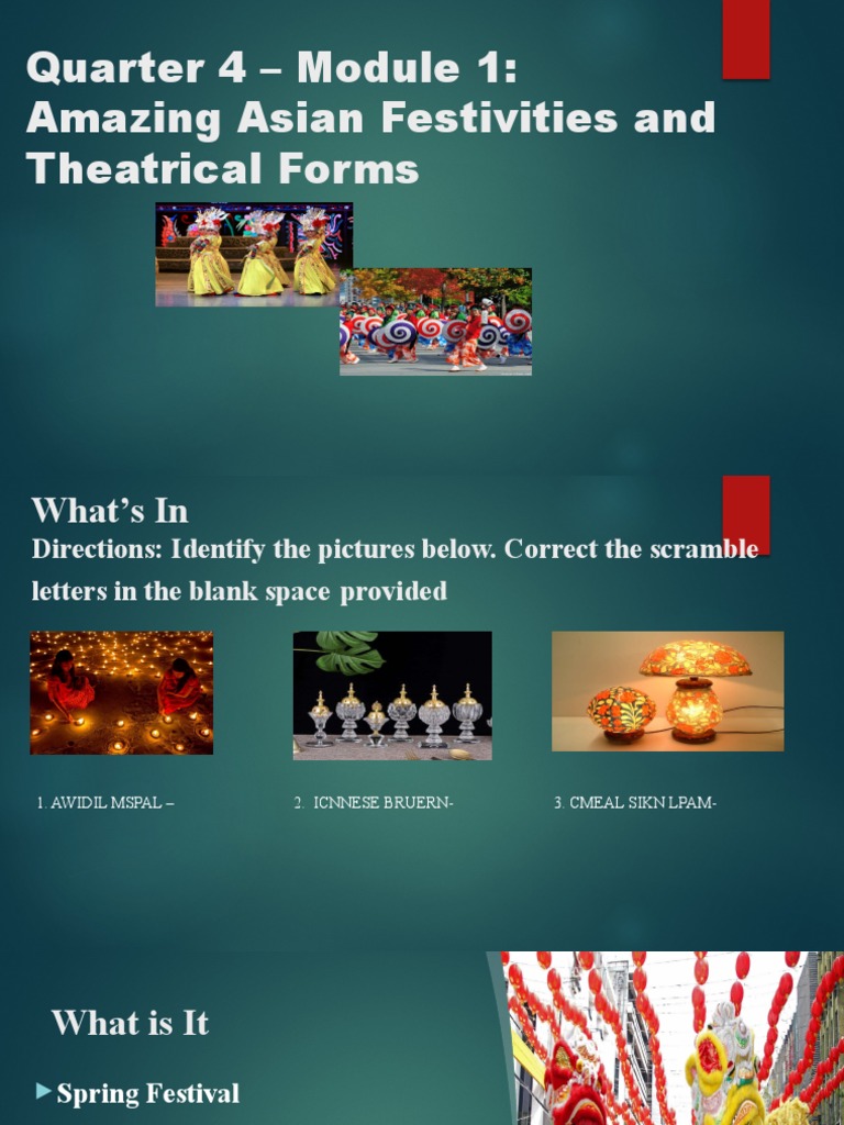 Q4 Lesson in Module 1 Arts 8 1 | PDF