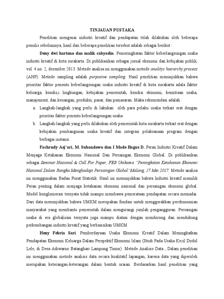 Tinjauan Pustaka | PDF