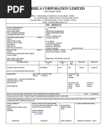 Ultra Tech Bill Sample | PDF