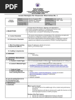 Ict Grade 10 Lesson-Plan Final | PDF | Computer Network | Information Age