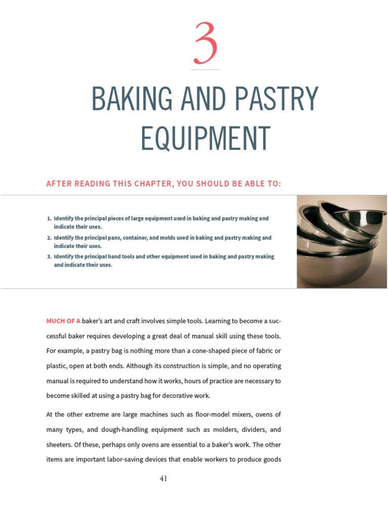 Essential Baking Equipment Overview | PDF