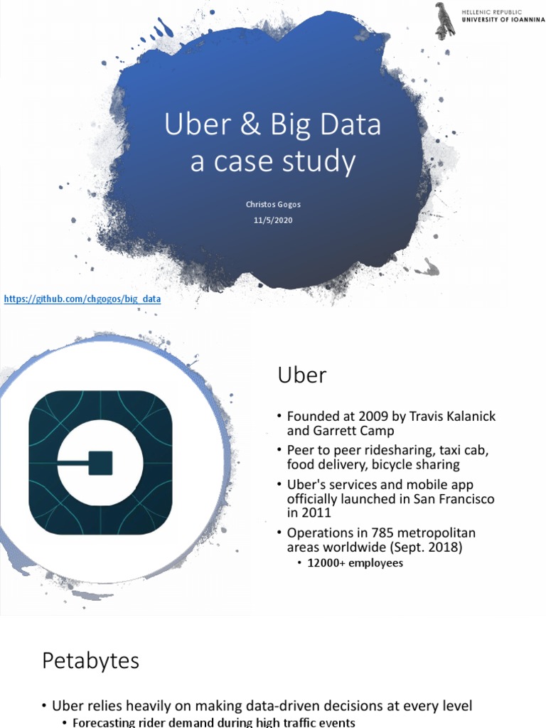 Uber - Big Data Case Study | PDF | Apache Hadoop | Computer Science