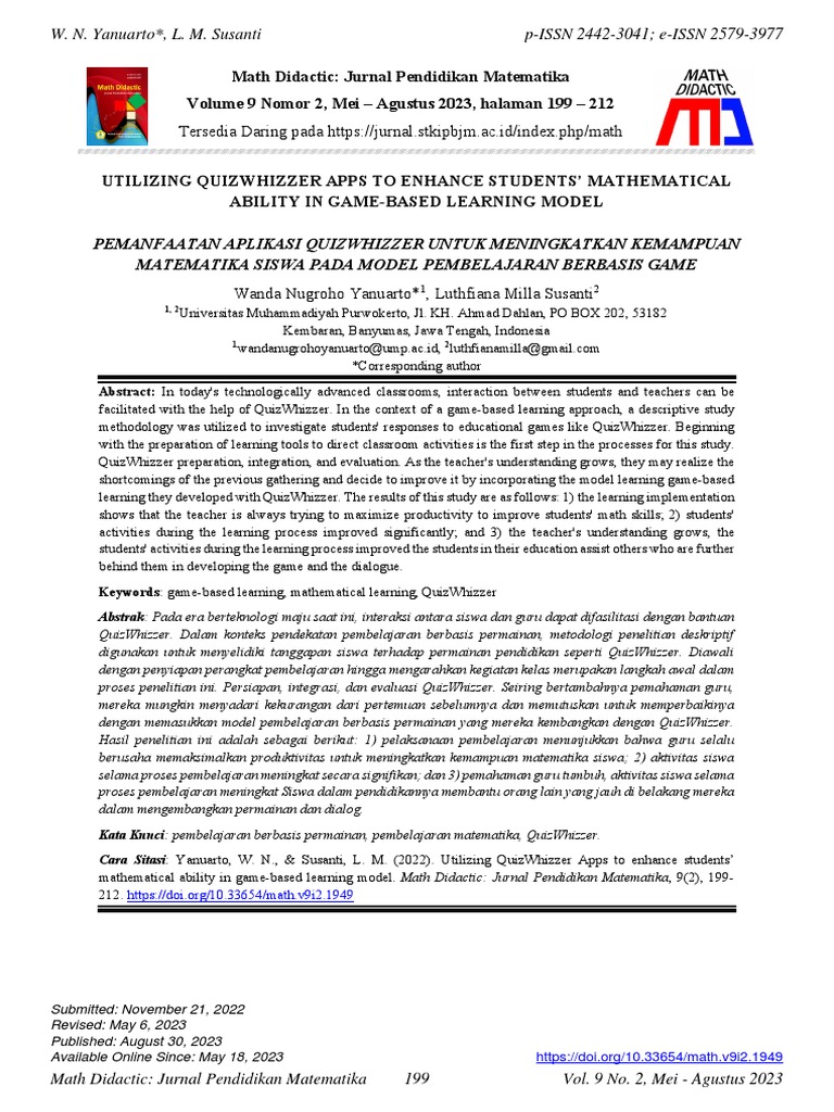 1949-Math Didactic | PDF