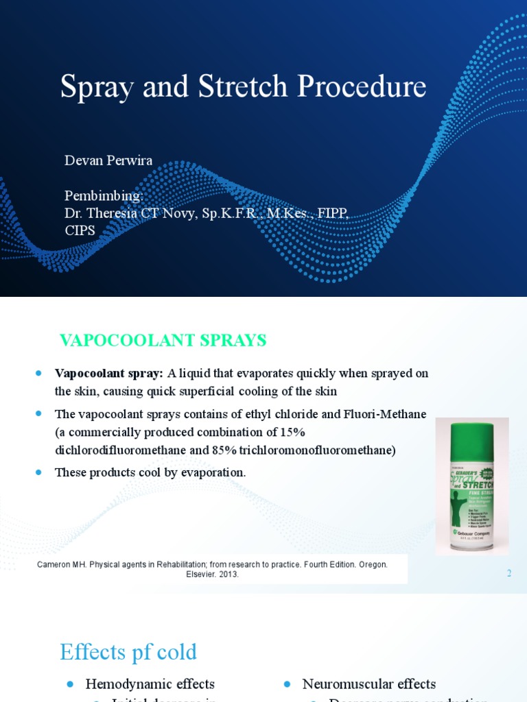 Spray and Stretch Procedure | PDF