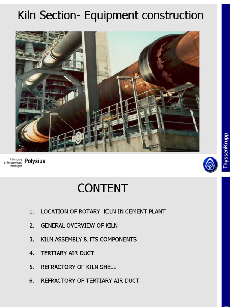Pyroprocessing KILN Equipment Construction | PDF