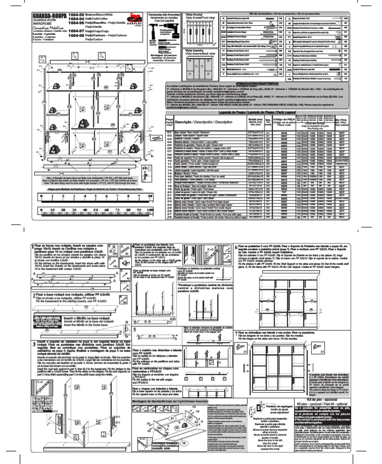 GR 1684 | PDF | Madeira | Carpintaria