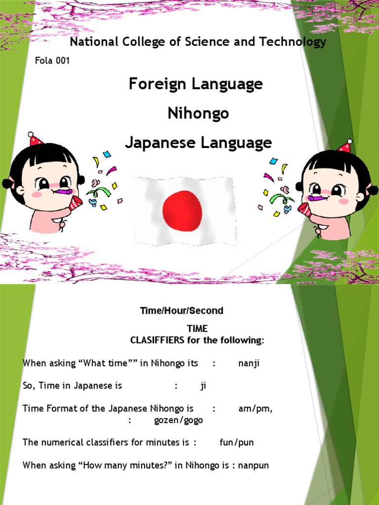 Japanese Time Language Guide | PDF | Cultural Assimilation | Cognition