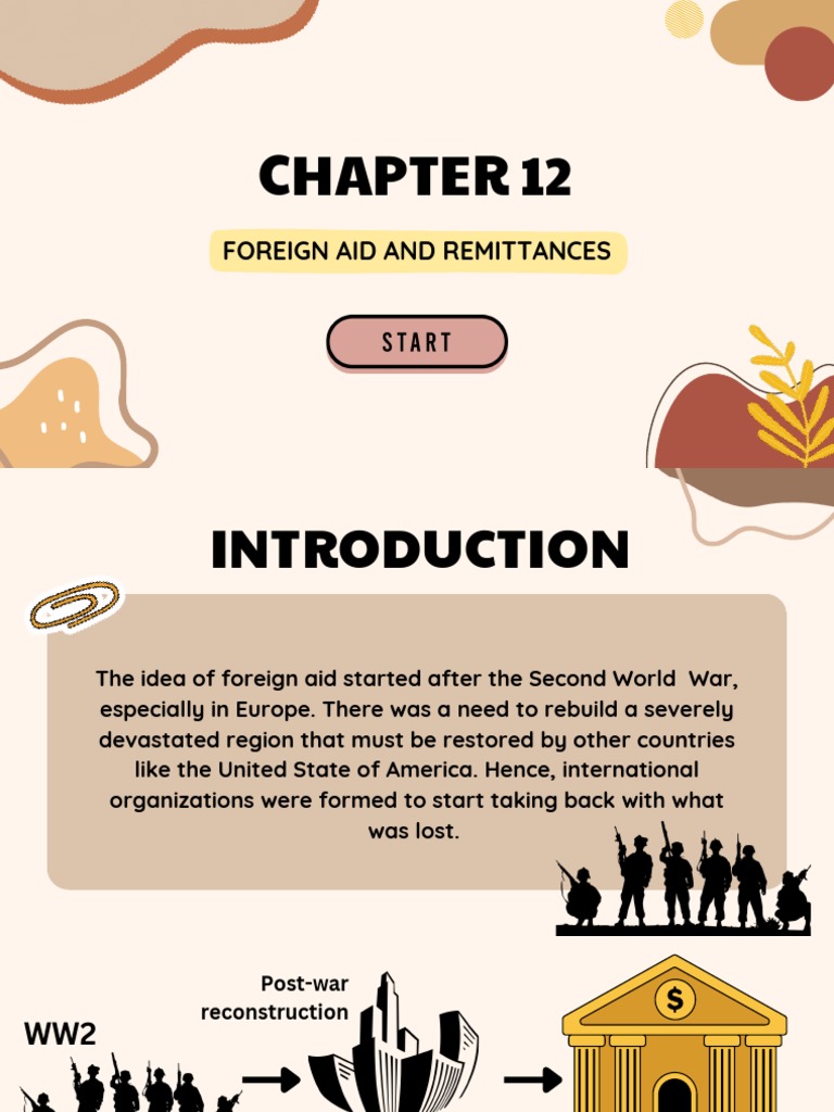 Foreign Aid and Remittances Chap12 | PDF | Aids | Poverty