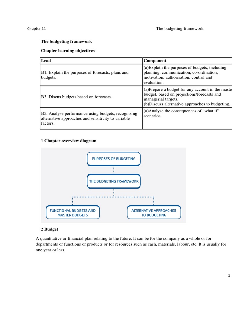 The Budgeting Framework | PDF | Government Budget Balance | Budget