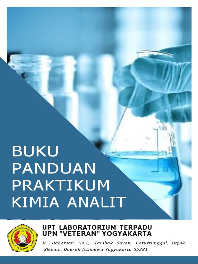 Buku Panduan Praktikum Kimia Analit - 2022-2023 | PDF
