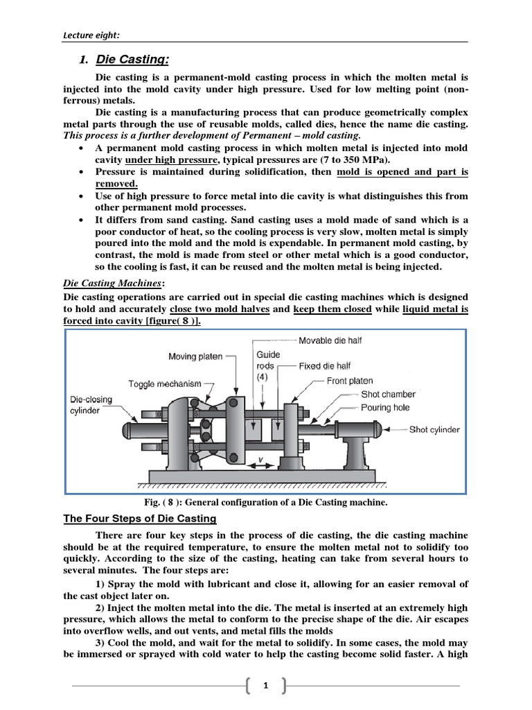 Die Casting | PDF