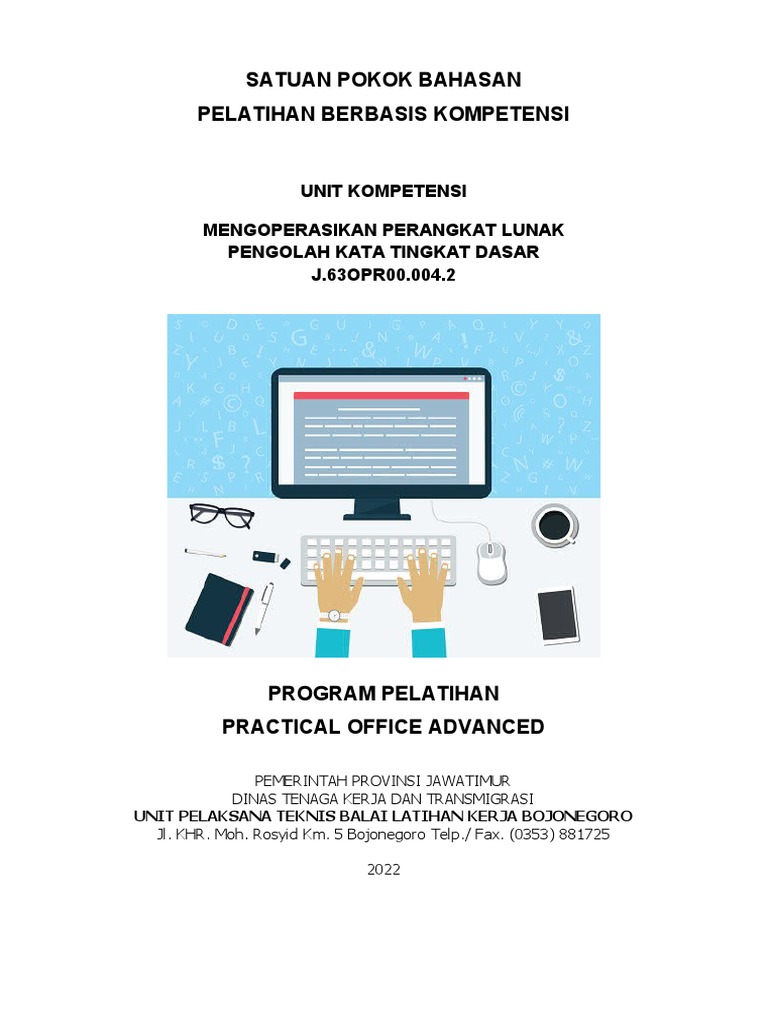 Word Dasar - J.63OPR00.004.2 | PDF