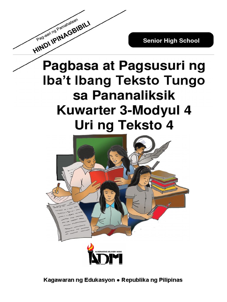 COR 8 Pagbasa at Pagsusuri Module 4 | PDF