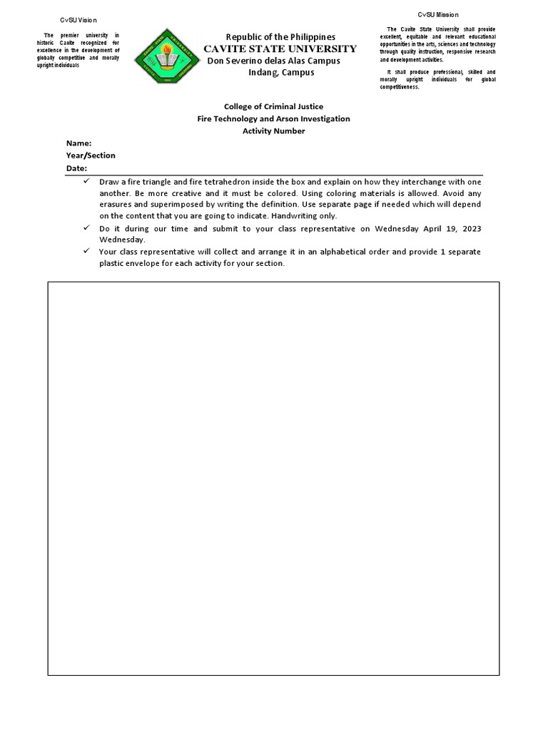 Activity Number 1 PDFFire Technology and Arson Investigation | PDF