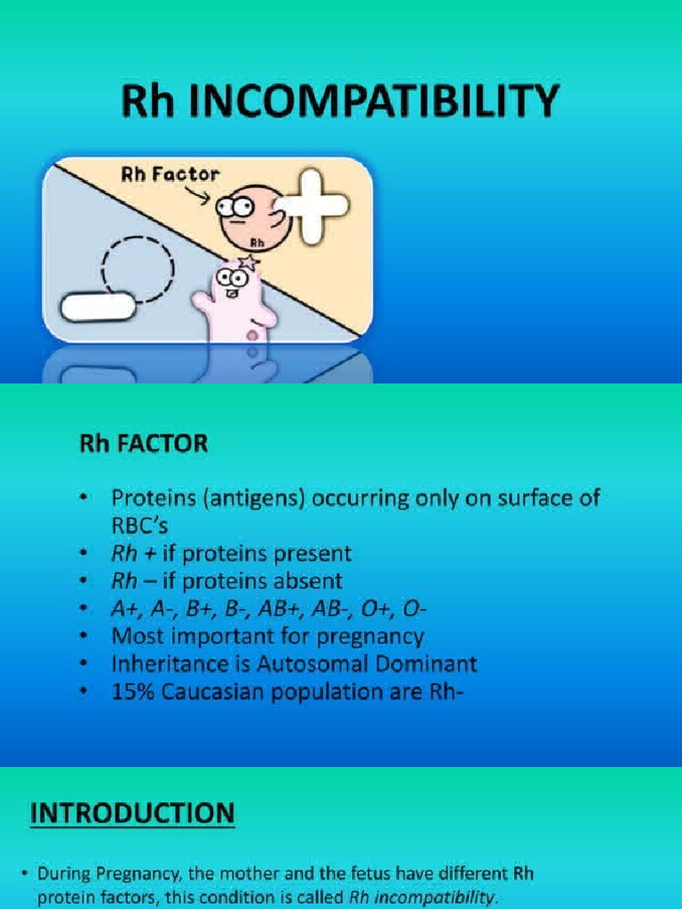 RH Incompatibility | PDF