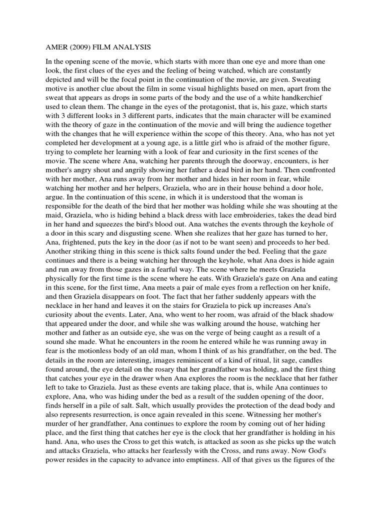 Amer (2009) | PDF | Jacques Lacan | Human Sexuality