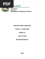 Grade 11 - English HL - Annual Teaching Plan - 2025 GP | PDF | Reading ...