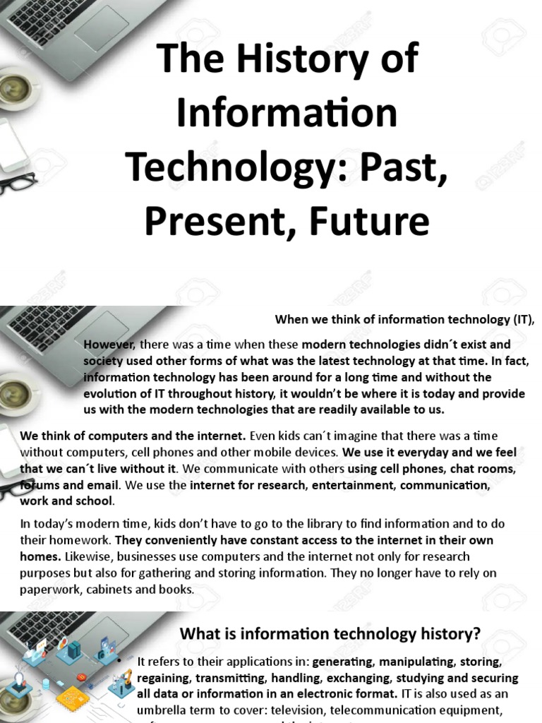 ATB The History of Information Technology Past, Present, Future | PDF