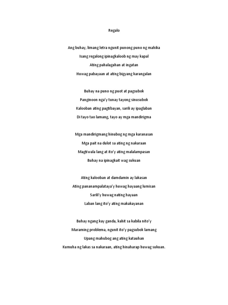 Spoken Poetry Sa CL | PDF