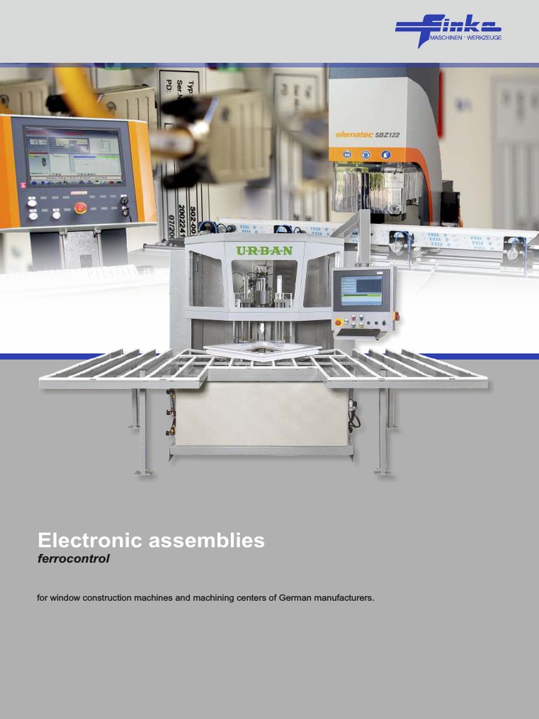 Electronic assemblies ferrocontrol | PDF
