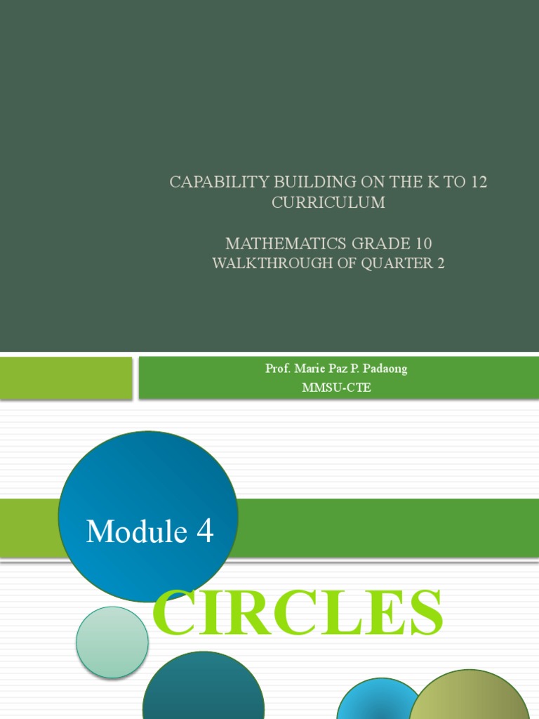 Grade10 Quarter 3-Geometry | PDF
