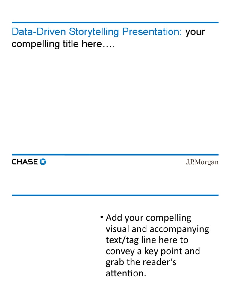 Data Driven Storytelling Template | PDF