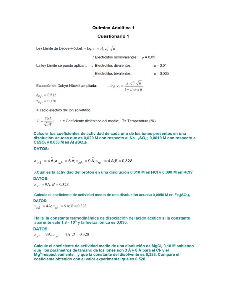 Tallered | Descargar gratis PDF | Constante de disociación ácida | Ph