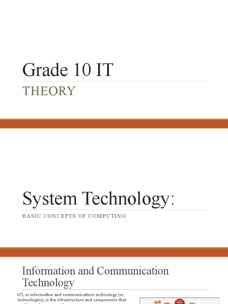 Grade 10 IT All Theory | PDF | Computer Network | World Wide Web
