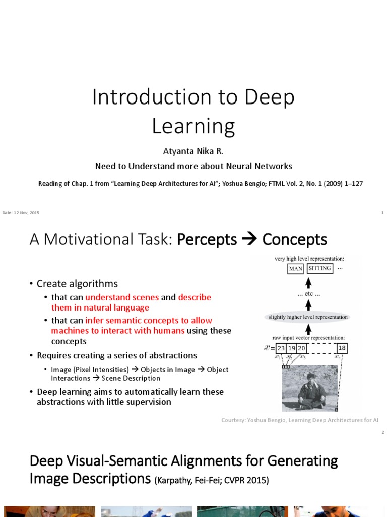 Intro of Deep Learning | PDF | Deep Learning | Cybernetics
