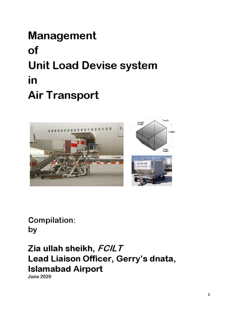 Management of ULD in Airtransport | PDF | Pallet | Freight Transport