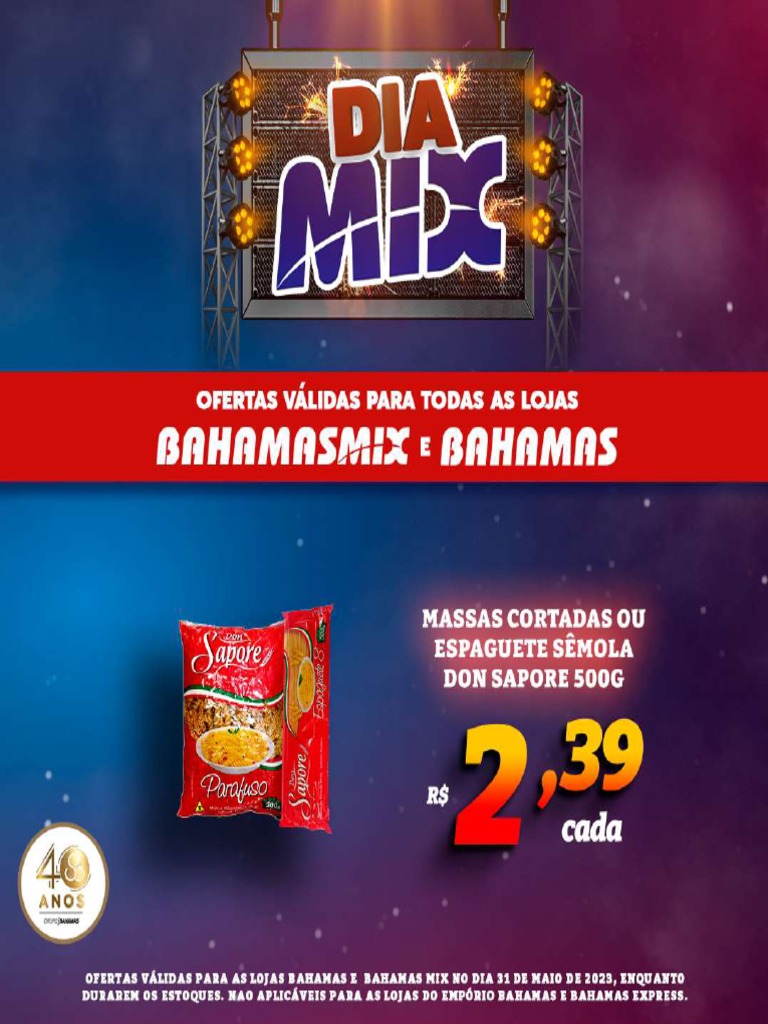 Dia Mix Bahamas Zona Da Mata - 31-05 | PDF
