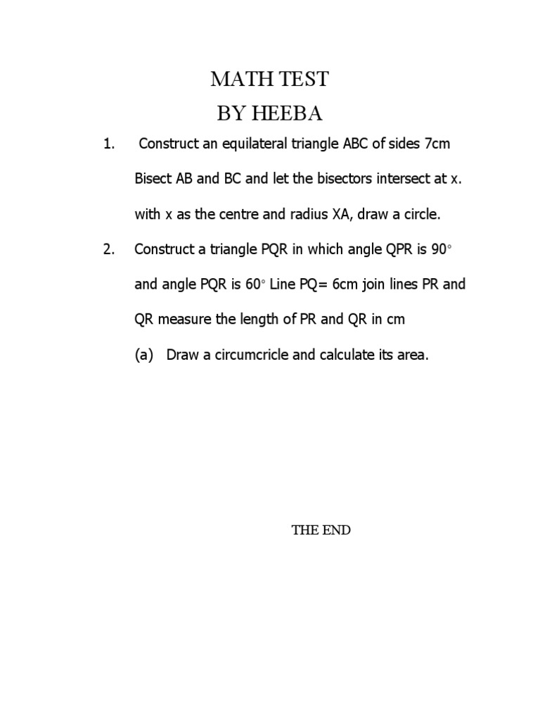 math-test-pdf