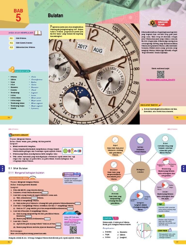 Bab 5 Bulatan | PDF