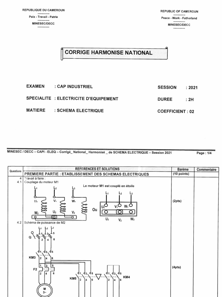 Cap Ind - Elec - Schema-Electrique - Fr-Eng-1 | PDF