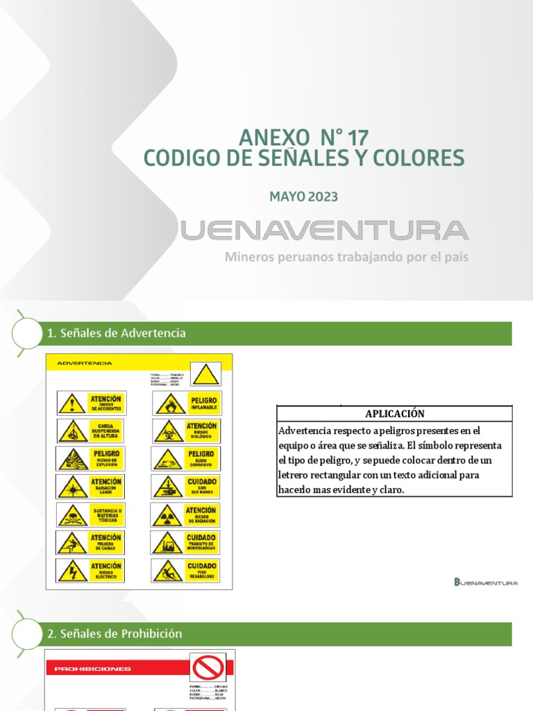 Cartilla Anexo17 - Codigo de Señales y Colores | PDF