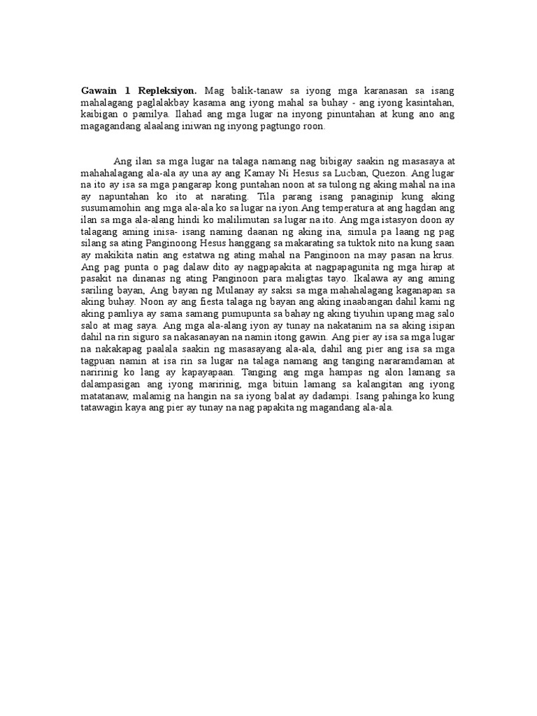 Nikka Jane TELADA - Gawain | PDF