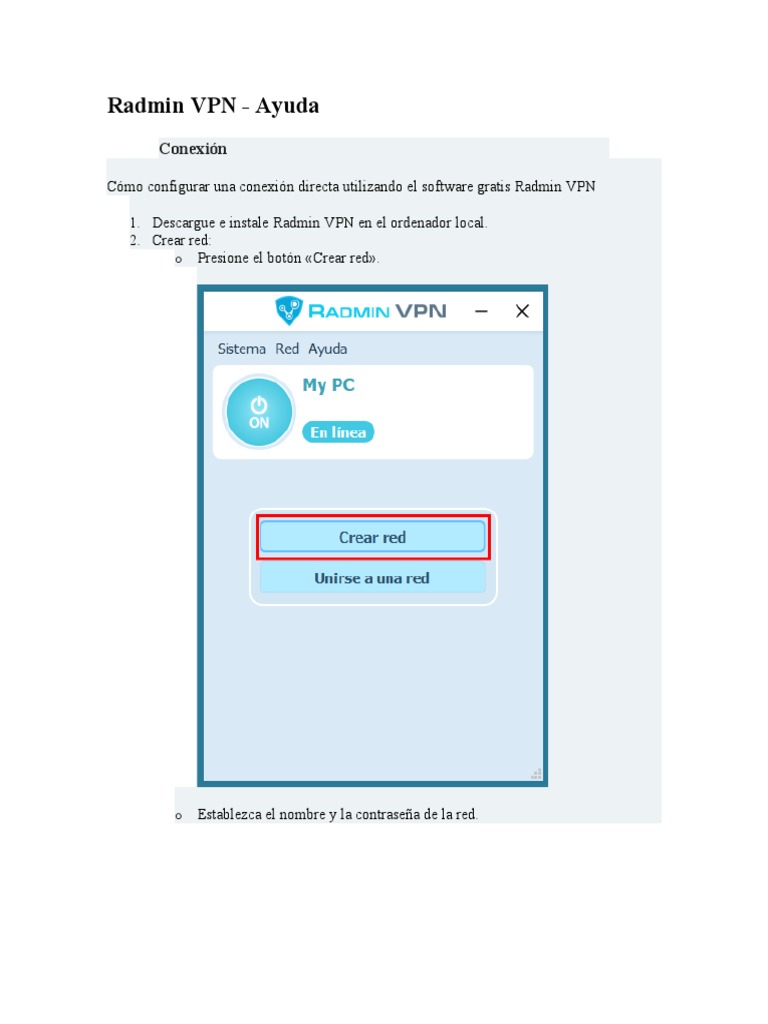 Radmin VPN Tutorial | PDF