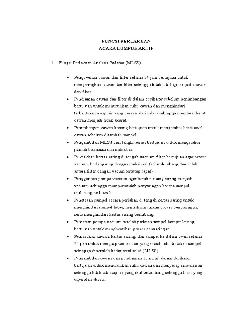 Fungsi Perlakuan Acara 5 | PDF