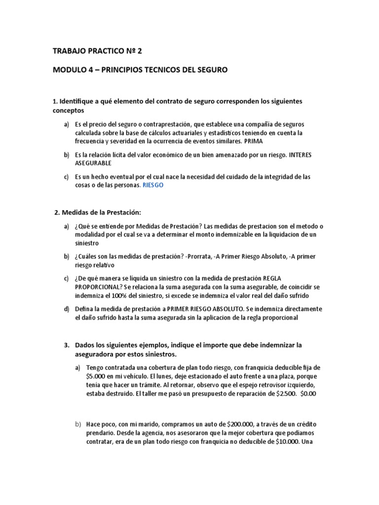 UDA.T.P. Parte 2 | PDF | Reaseguro | Riesgo