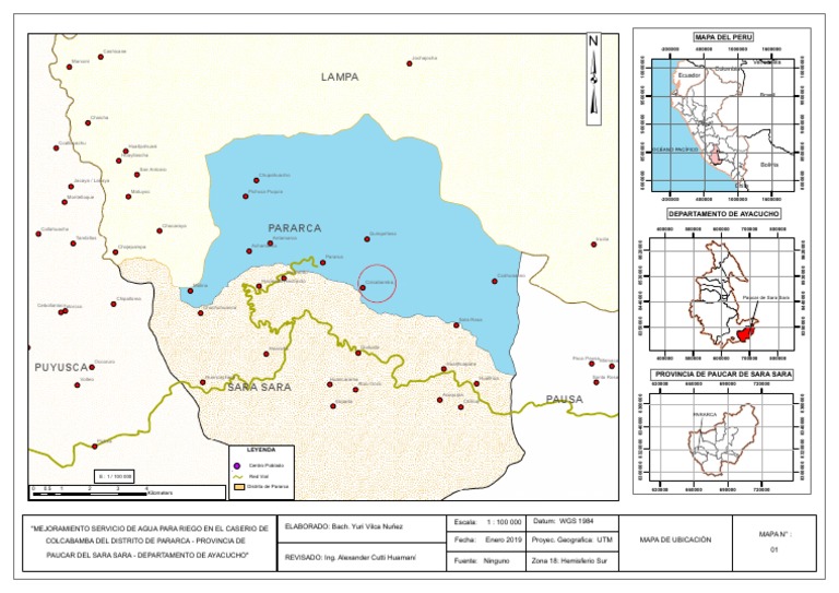 Mapa de Ubicacion | PDF