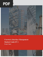Interface Management Procedure Template | PDF | General Contractor ...