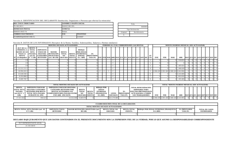 Formulario 1887 Declaracion 29052023174256.481342 | PDF | Economias | Impuestos