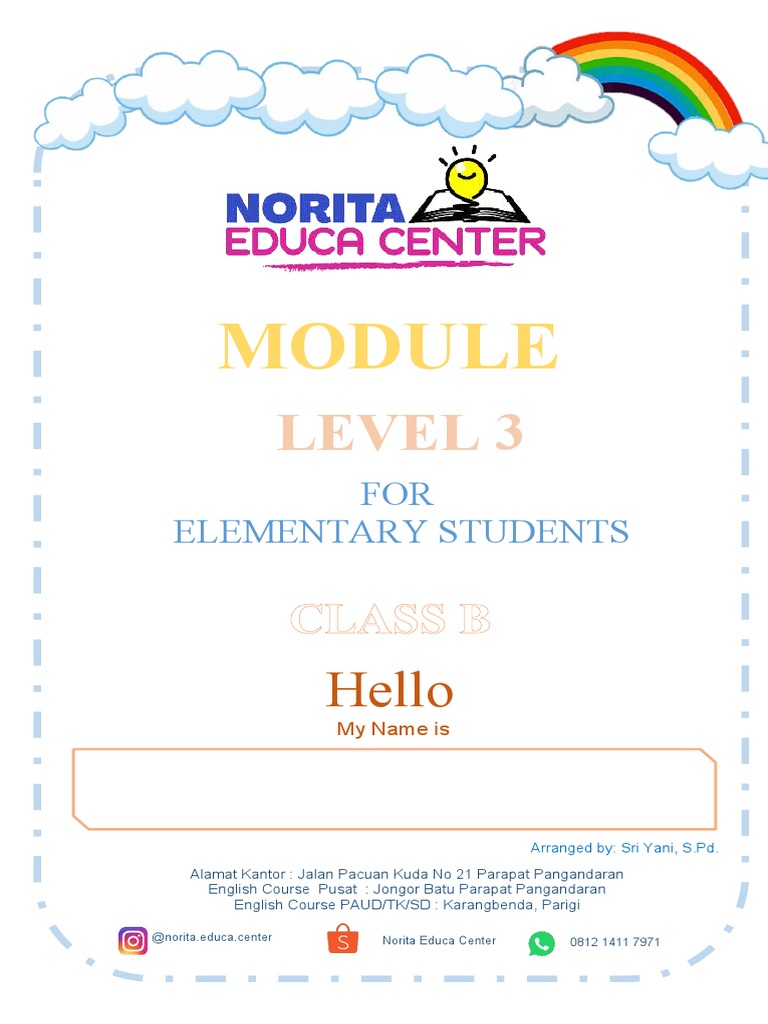 Class B. Module Sep-Nov (Elementary Students) | PDF