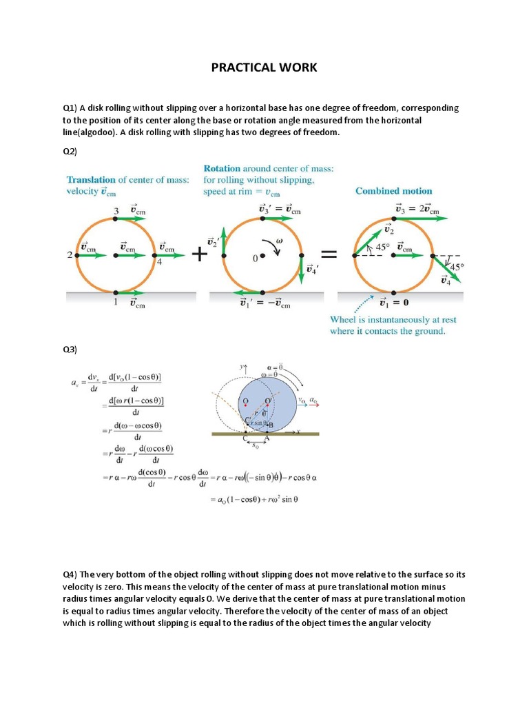 Practical Work | PDF