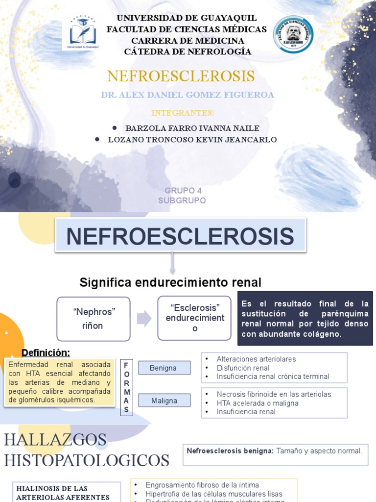 Nefroesclerosis | PDF | Hipertensión | Isquemia