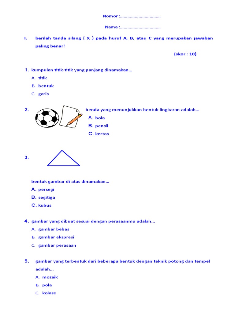 STS SBDP Kelas 1 | PDF