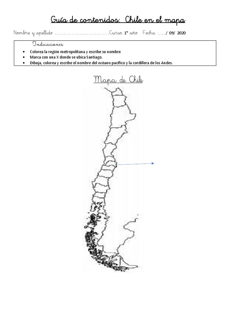 Guia Mapa Chile 02 Octubre Imprimir | PDF