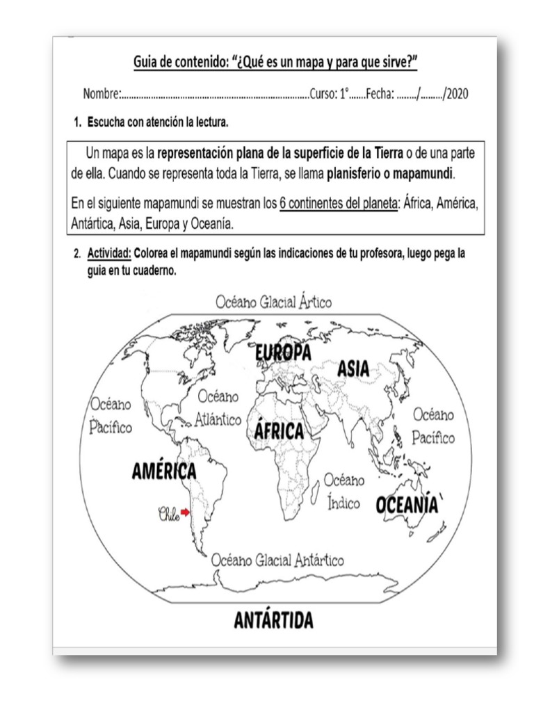 Guia Mapas y para Que Sirven | PDF