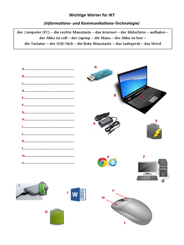 wichtige-worter-rund-um-den-computer-arbeitsblatter_101400 | PDF