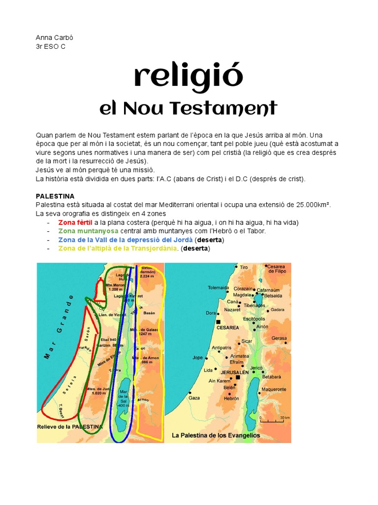 Apunts Religio 3r Trim 1 | PDF